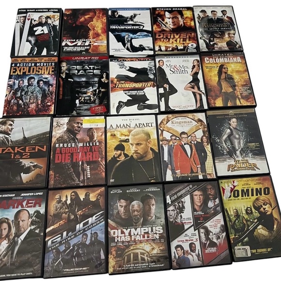 Other | Action Movie Dvd Collection | Poshmark